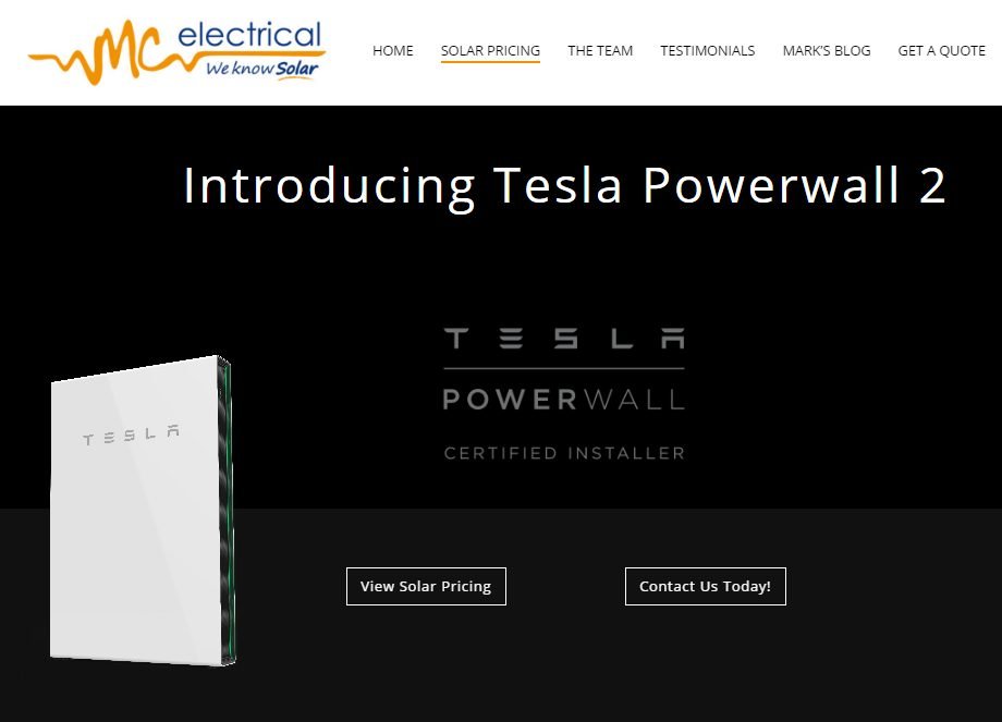 Discover the Advantages of the Tesla Powerwall 2 – MC Electrical